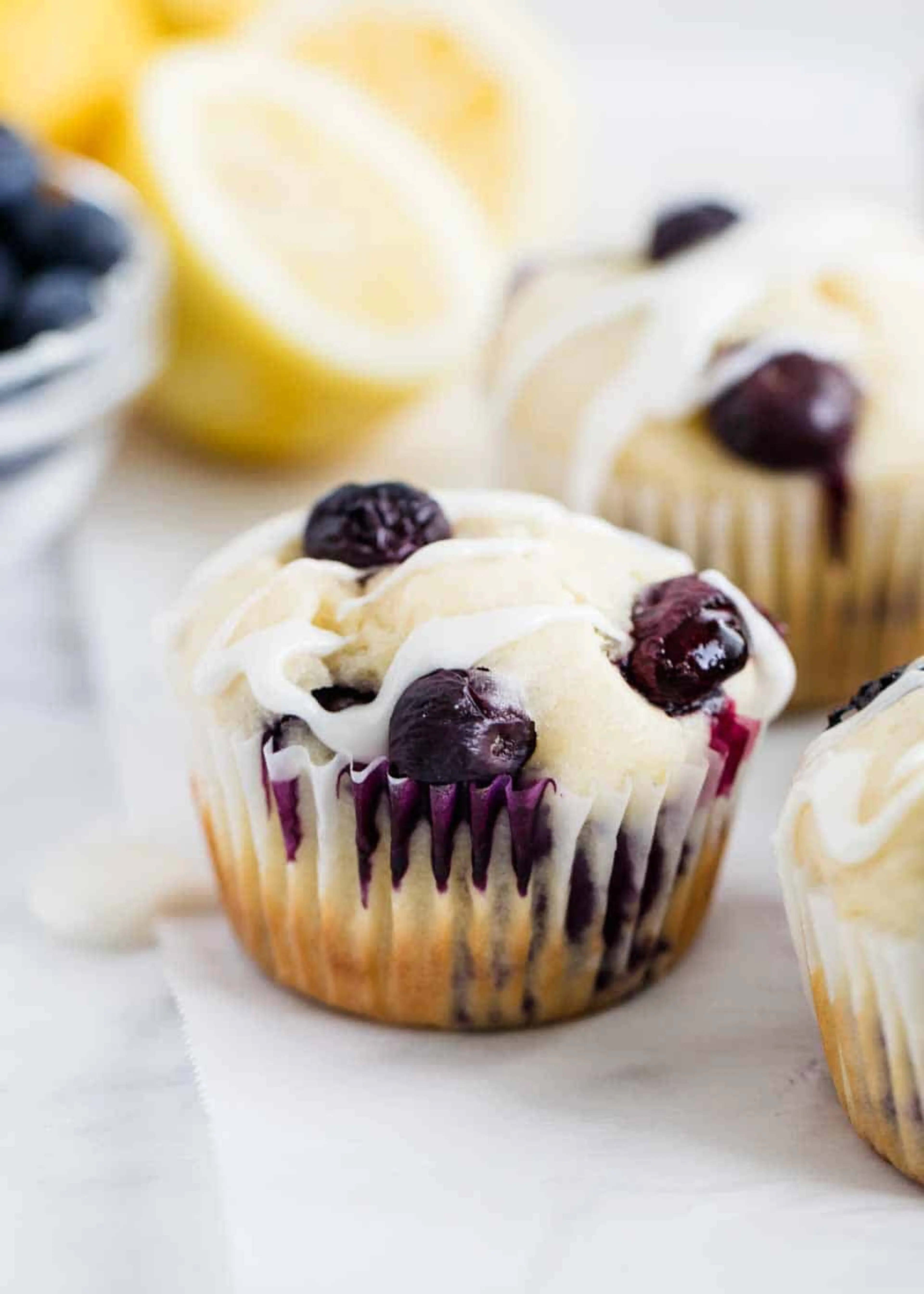 Lemon Blueberry Muffins | Desserts | Umami