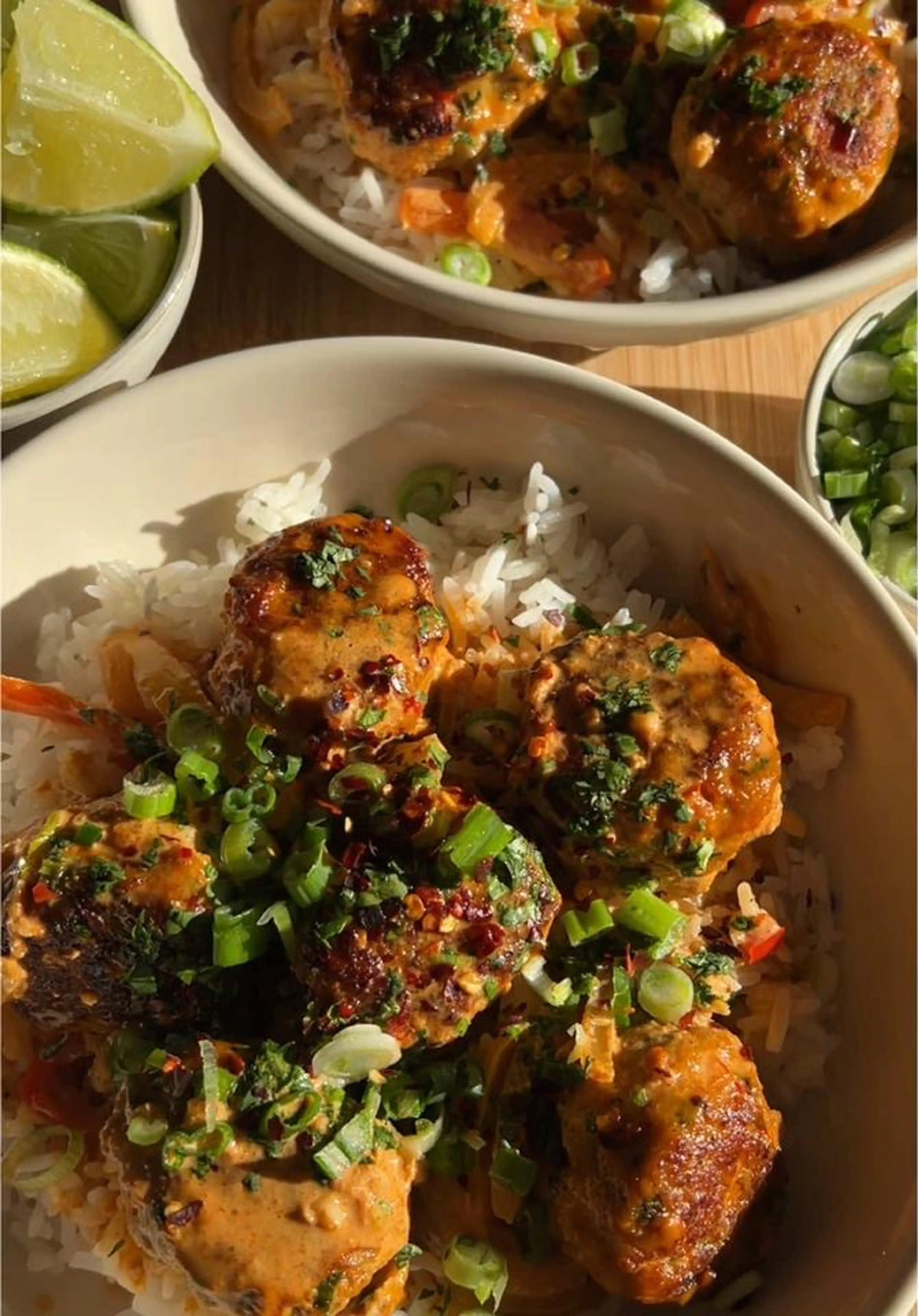 Thai Chicken Meatballs | Umami