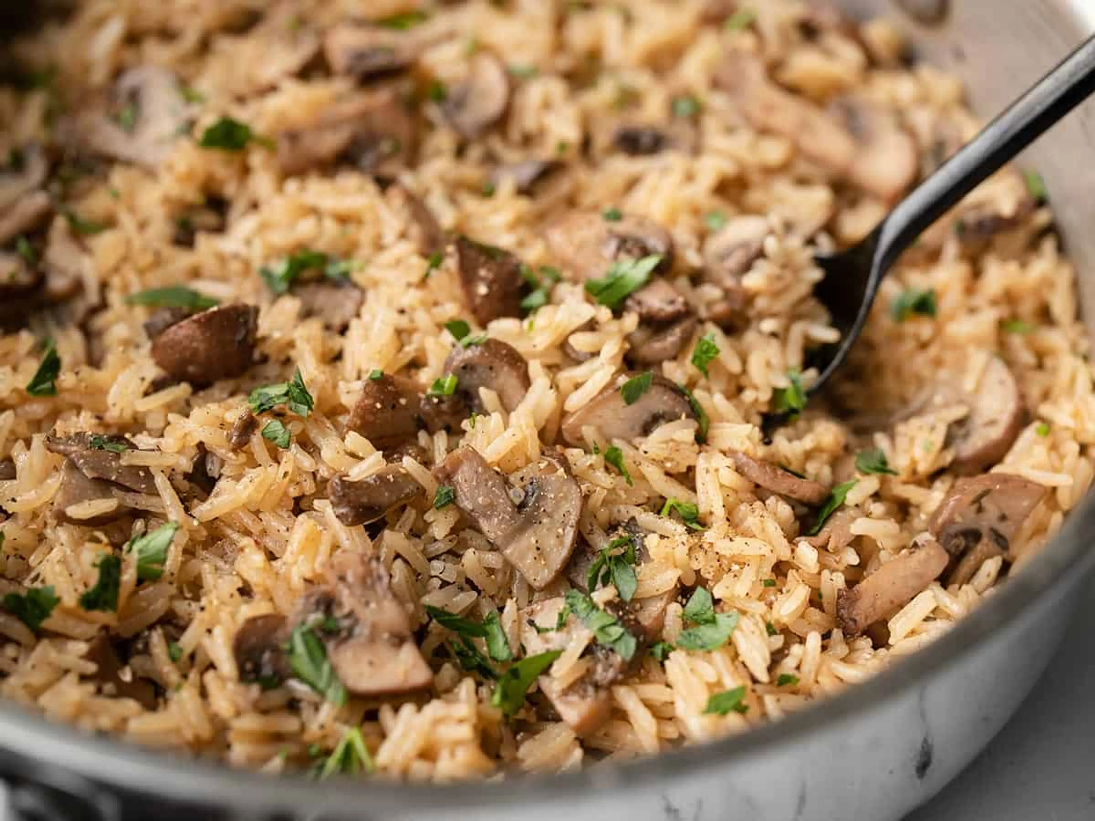 Mushroom Rice | Gregory Meals | Umami