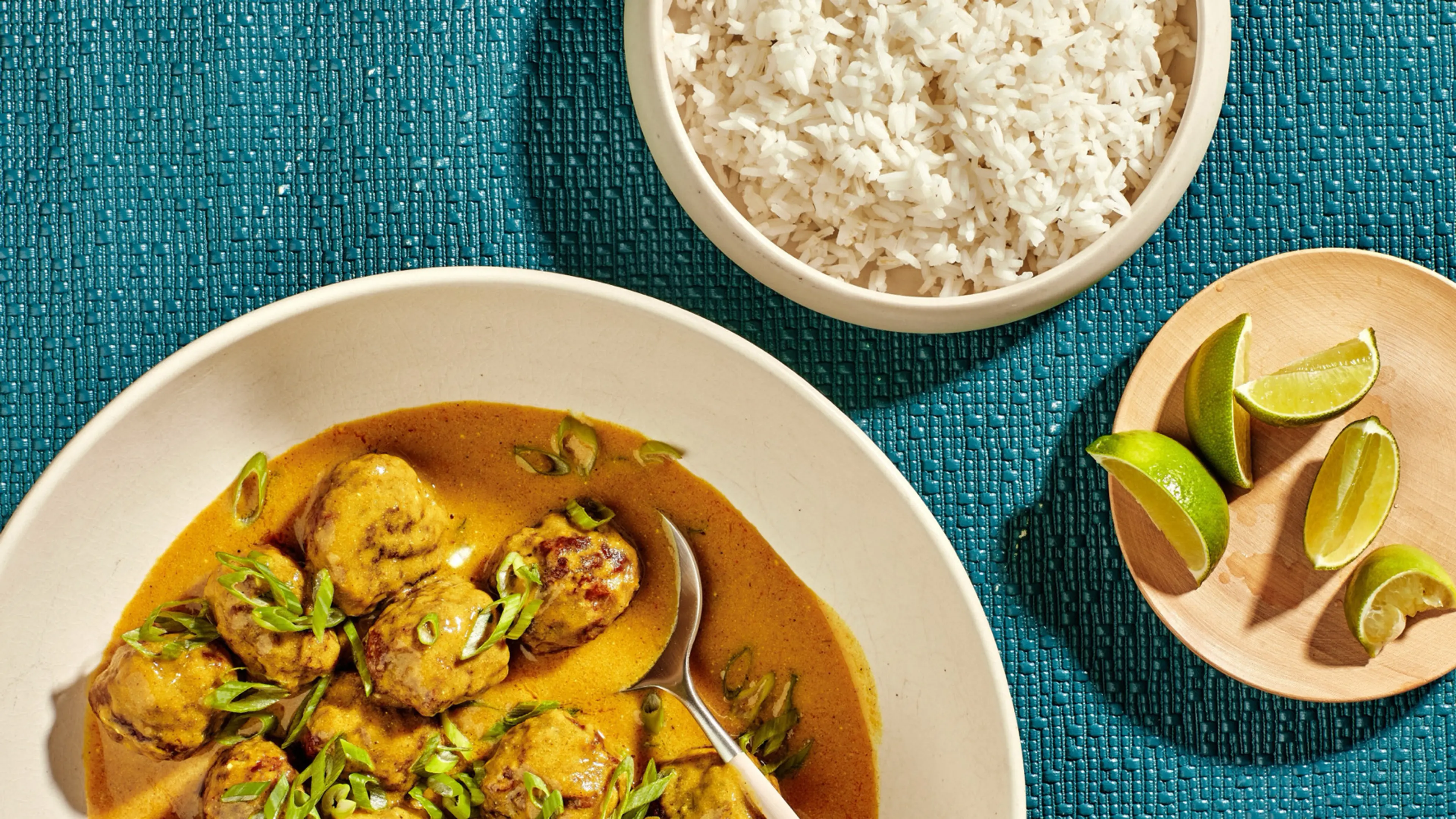 Creamy Coconut Curry Meatballs | Umami
